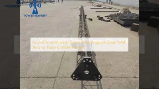 Guyed Transmission Tower 0 to 300m Height Solutions