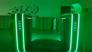 High-Security Speed Turnstile Gates for Commercial Office Access Control