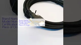 M12 Male 8P to 4P RF Cable Assembly High Performance