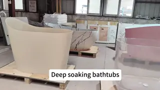 Deep soaking tubs