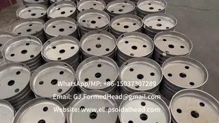 ASME Certified Carbon Steel Pressure Vessel Heads Manufacturer in China