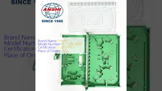 12 24 Core Fiber Splice Tray Durable ABS ODF Solution