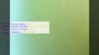 Matte Green Titanium Stainless Steel Decorative Wall Panels