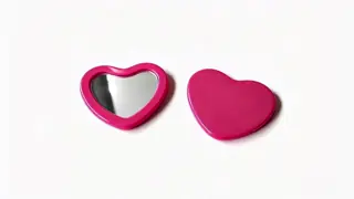 Cute Shatterproof Mini Mirror for Kids and Travel