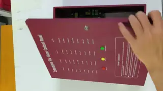 16-Zone Conventional Fire Alarm Control Panel with LED Display and AC 220V Power Supply