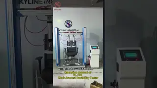 EN 1335-3 Office Furniture Testing Equipment For Chair Armrest Pull Resistance Ability