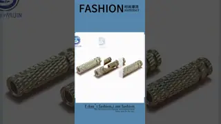 Straight Knurl Brass Insert Nuts for Plastic Molding