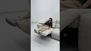 Modern Recliner Sofa with Zero Wall Space-Saving Design