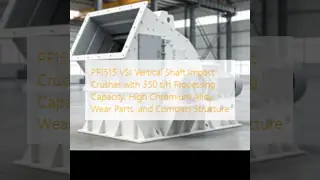 PF1515 Impact Crusher 350tph High Capacity Crushing Solution