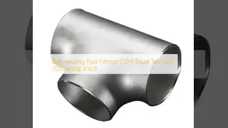 Seamless Stainless Steel Butt Weld Tee Fittings Explained