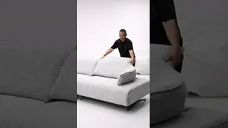 Pet Friendly L Shaped Power Reclining Sectional Modular Power Sofa For Showroom