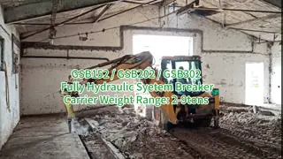 Solid Body GSB302 Excavator Breaker for 4.5–9 Ton Mini Diggers | Epiroc SB152 Alternative