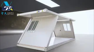 Z foldable house