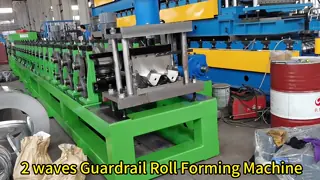 Two Waves Highway Guard Rail Roll Forming Machine