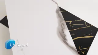 Fire and water resistance testing of PVC marble sheets