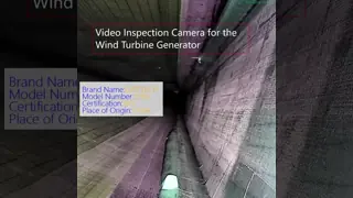 HD Pipeline Pole Camera 360 Degree Quick Inspection Tool