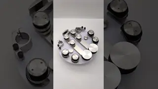 304 stainless steel bathroom connector, shower room glass fixing rod, hardware accessories, flange s