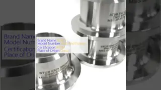ASTM A403 Stainless Steel Stub End Pipe Fittings