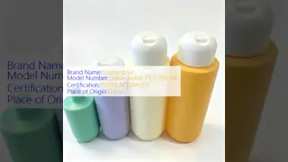 Premium HDPE Lotion Bottles with Disc Caps for Cosmetics