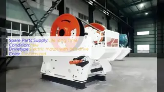 Energy Saving Single Toggle Jaw Crusher for Uniform Crushing