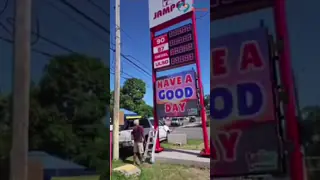 Electronic Gas Price Sign