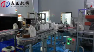 Fully auto packaging machine detergent bottle