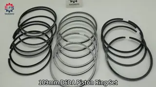 109mm D6DA Piston Ring Set