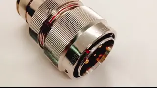 Circular Connector Y17P-2012ITJ5 Aviation Male Plug Y17 Series 12 Pin Aluminum Alloy Shell Connector