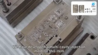 This is a plastic accessory mold for beauty equipment
