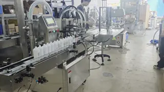 Double-Head Filling Machine + Capping Machine