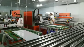Fully Automatic CCD Vision Screen Printer High Precision Silk Screen Printing Machine for PCB