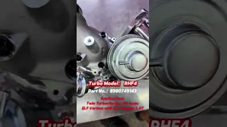 Turbo Model: RHF4 Part Number: 8980749143