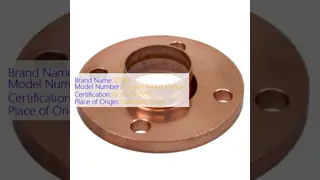 Durable CuNi 70 30 Socket Weld Flange for Marine Systems