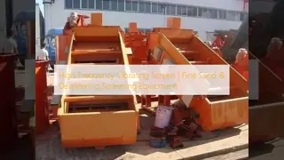 High Precision Linear Vibrating Screen for Fine Materials
