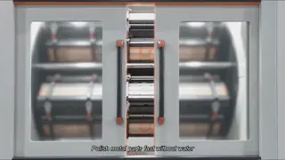 Mini Dry Tumbling Machine for Metal Deburring