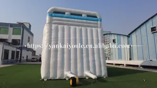 2 Lane Inflatable Dry Slide