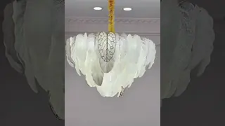Custom Starburst Crystal Chandelier Gold Finish Hotel Club Villa Luxury Celestial Penda