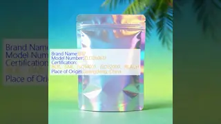 Custom Holographic Mylar Bags Fast Printing Solutions