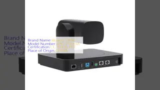 4K AI PTZ Camera with 10x Optical Zoom for Meetings