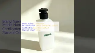 Custom 500ml HDPE Shampoo Pump Bottle OEM Packaging