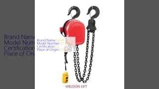 DHS Electric Chain Hoist Fast Heavy Duty Lifting Solution