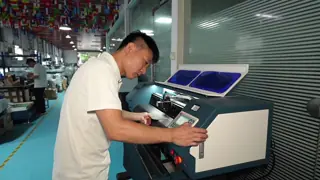 TPU PU Laser cutting Plotter machine shows by LEDIO CNC