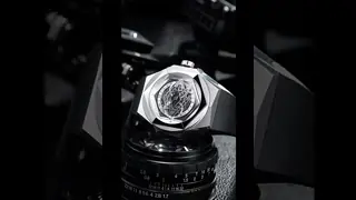 Reef‑Tiger Hexagonal‑Case Hollow‑Skeleton Men’s Watch