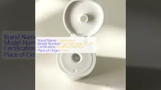 D40mm Soft Squeeze Tube With Leak Proof Silicone Cap