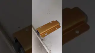 Zinc alloy cabinet door rebound device, self rebounding device, cabinet suction invisible door, no h