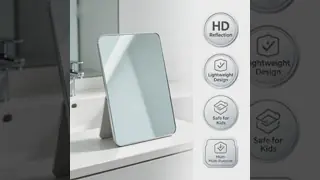 PS mirror sheet with protective film
