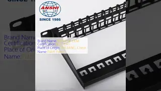 12 Port 10 Inch Patch Panel Compact Network Solution