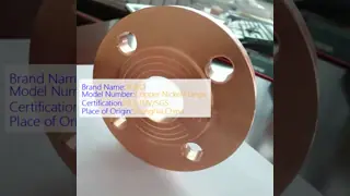 C71500 CuNi 70 30 Weld Neck Flange High Strength Solution