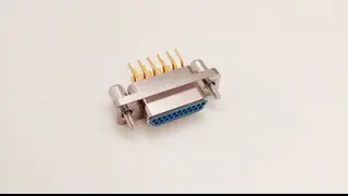 M83513 MDM Connector J30J-21TJN 21 Pin Male Plug Straight Welded PCB  Connector