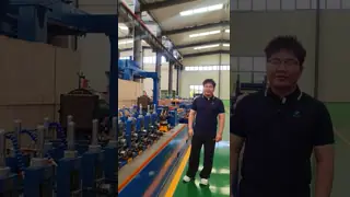 High Frequency Circular ERW Welding Pipe Making Machine Tube Mill Manufacturer